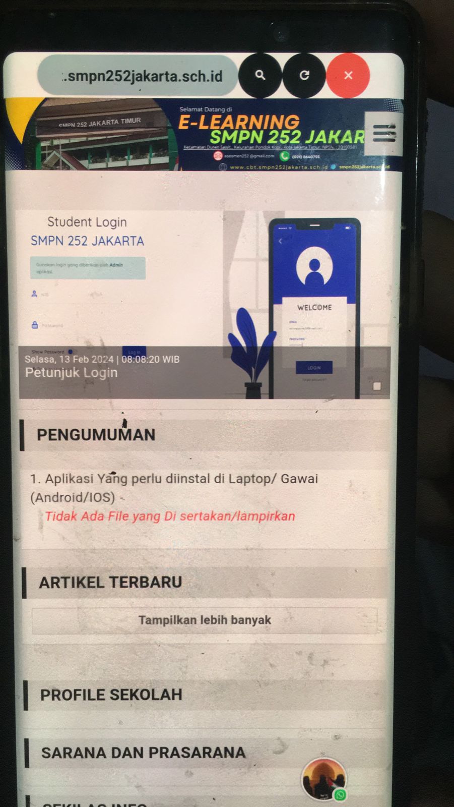 Galeri Asesmen Sumatif Sekolah Kelas 9 tahun 2024 – SMPN 252 JAKARTA